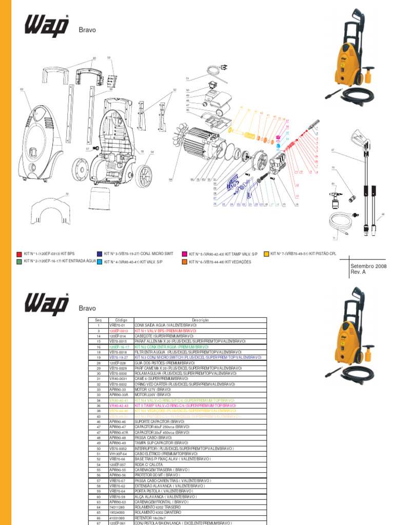 WapBravo Vista Explodida. | PDF