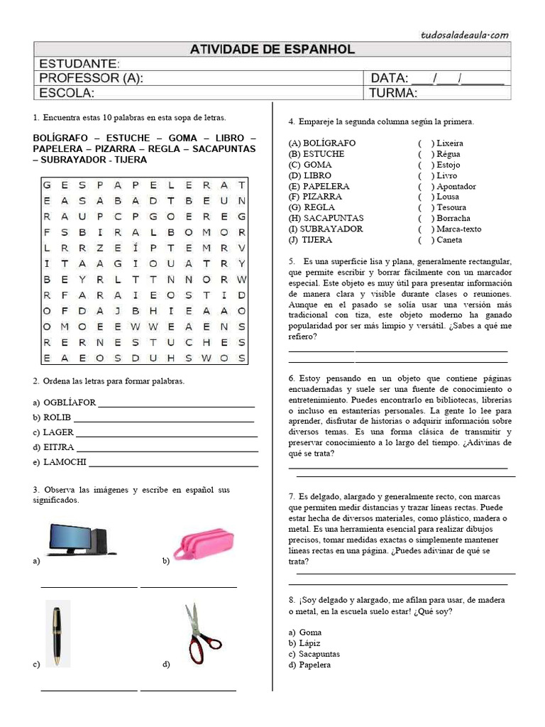 La Clase - Tudo Sala de Aula | PDF