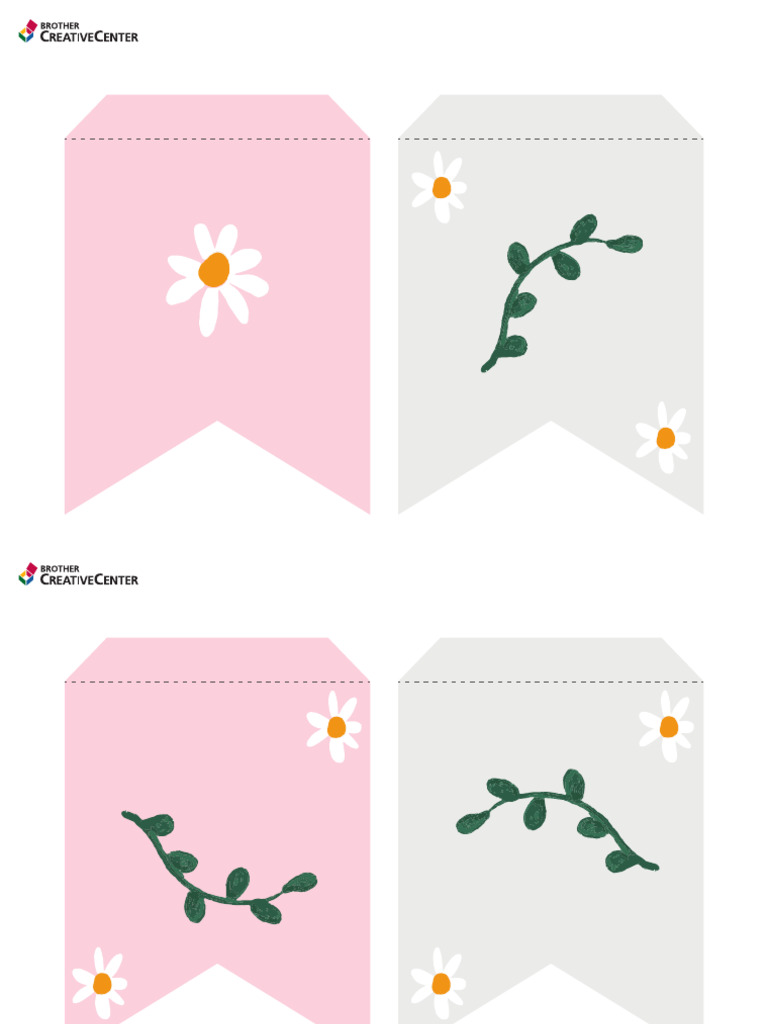 Floral Mothers Day Bunting 1 en | PDF