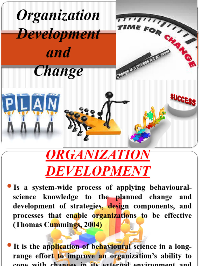 Organization Development and Change Final Presentation | PDF | Change ...
