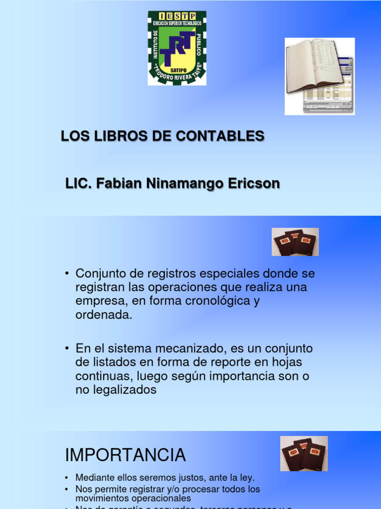 12 Libros Contables | PDF | Contabilidad | Negocios económicos