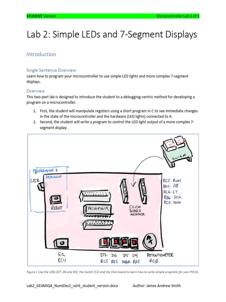 Lab2 GE4MIQ4 NumElec2 Ver6 Student Version | Download Free PDF | Computer Engineering | Computer ...