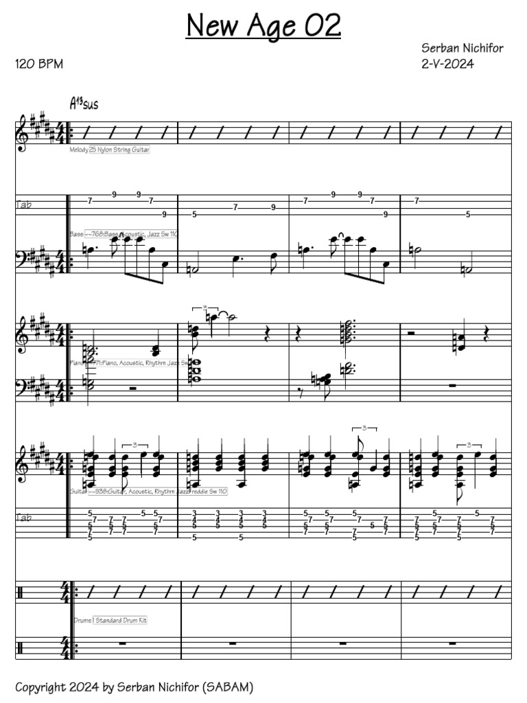 Music Chord Progressions Guide | PDF
