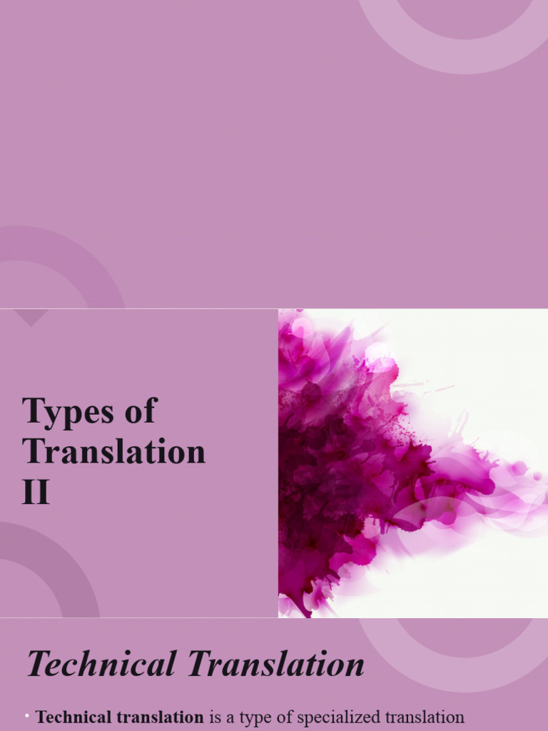 4_Types of Translation.2 | PDF | Translations | Interpretation (Philosophy)