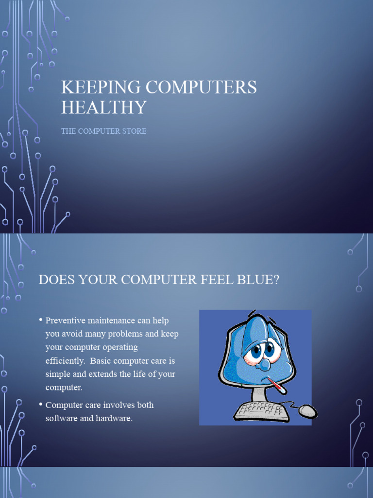 Essential Computer Care Tips | PDF | Technology & Engineering