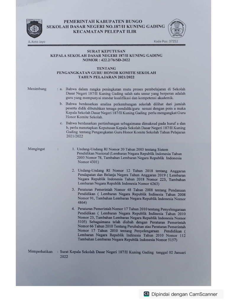 Veronika Meianna Simamora SK FIX | PDF