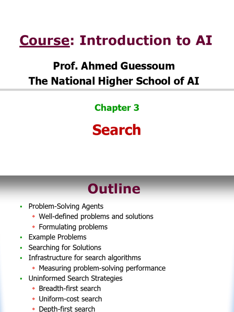 Problem-Solving Agents in AI | PDF | Algorithms And Data Structures | Algorithms