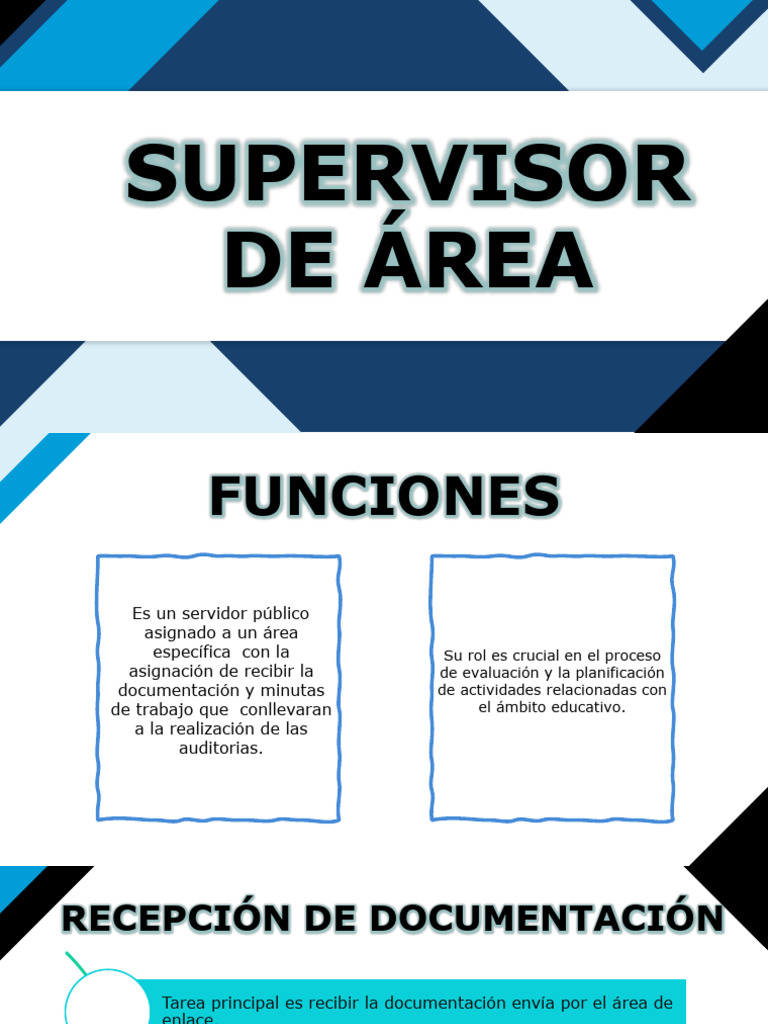 Supervisor de Area | PDF | Planificación