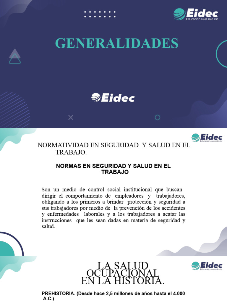 Plantilla Diapositivas Eidec | PDF | Las enfermedades no transmisibles