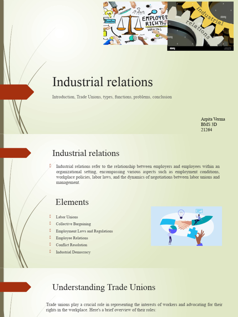 Industrial Relations HRM 21264 | PDF | Industrial Relations | Employment