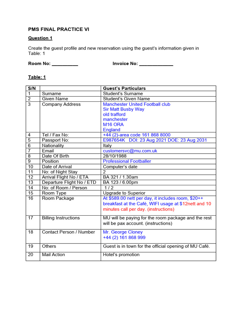 Pms Final Practice Vi | PDF
