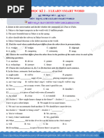 Đề KT HK2 TA6 Smart World | PDF | Space Suit | Linguistics