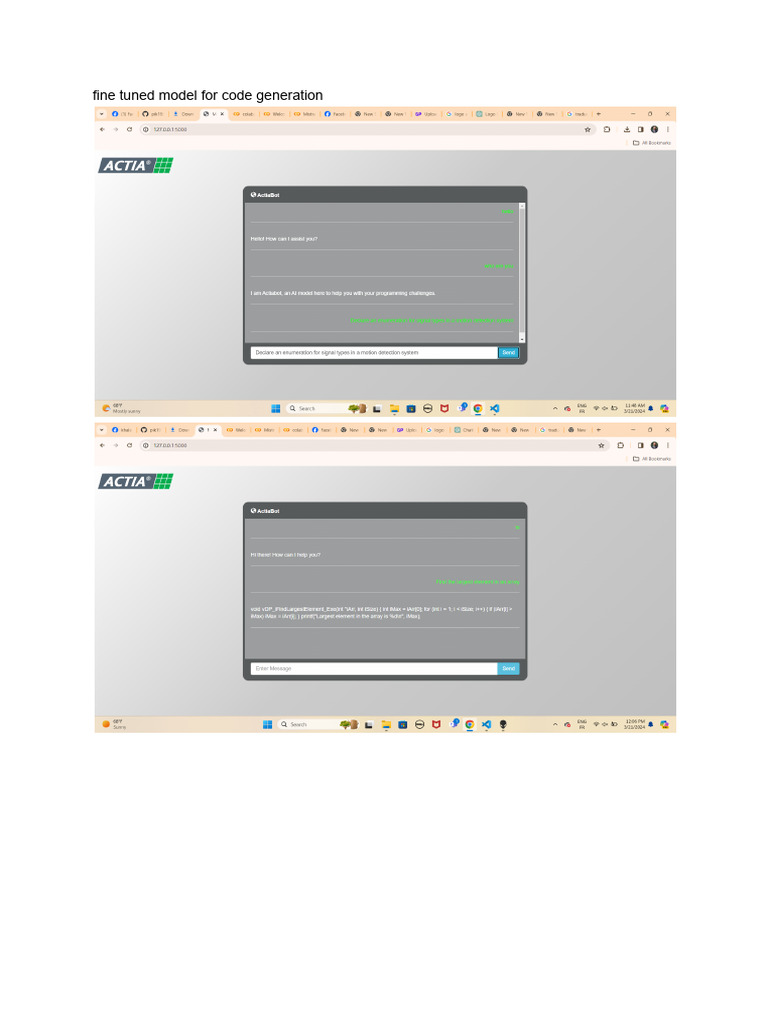 Fine Tuned Model For Code Generation | PDF