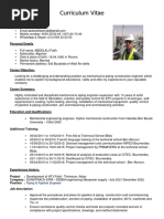 PIPING FOREMAN Roles and Responsibilities | PDF