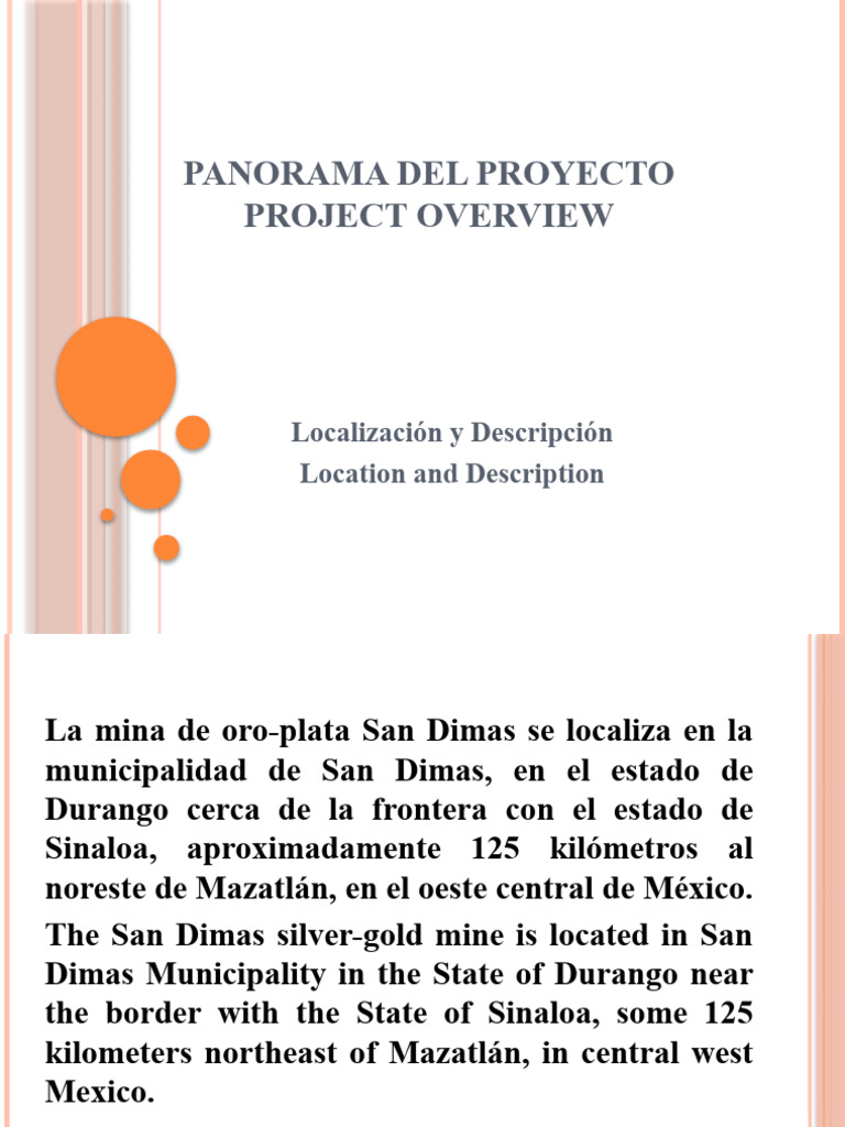 Panorama Proyecto Project Overview | Descargar gratis PDF | Ciencias de ...