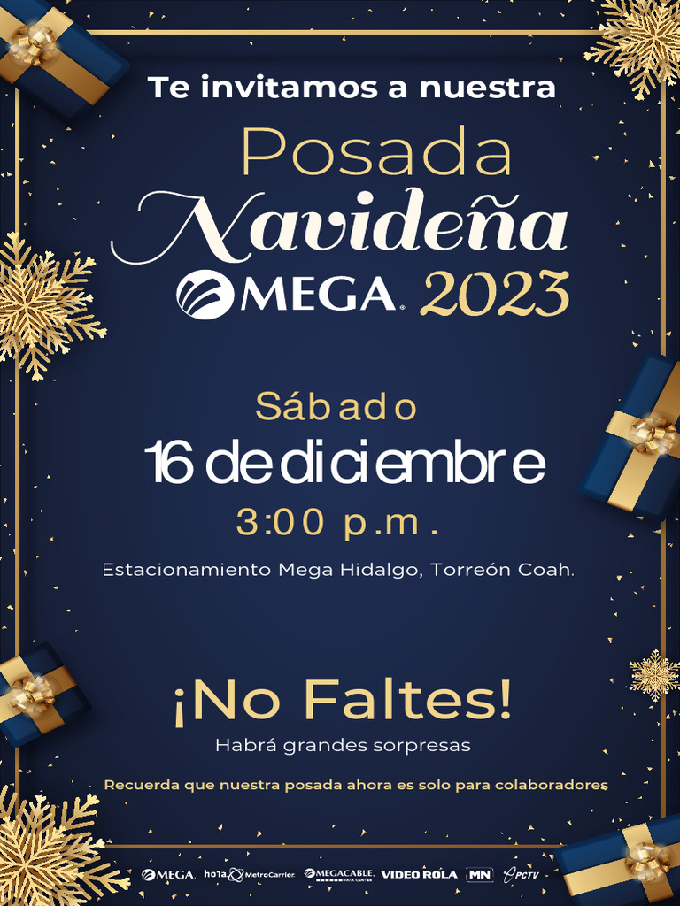 Invitación Posada Navideña 23 | PDF