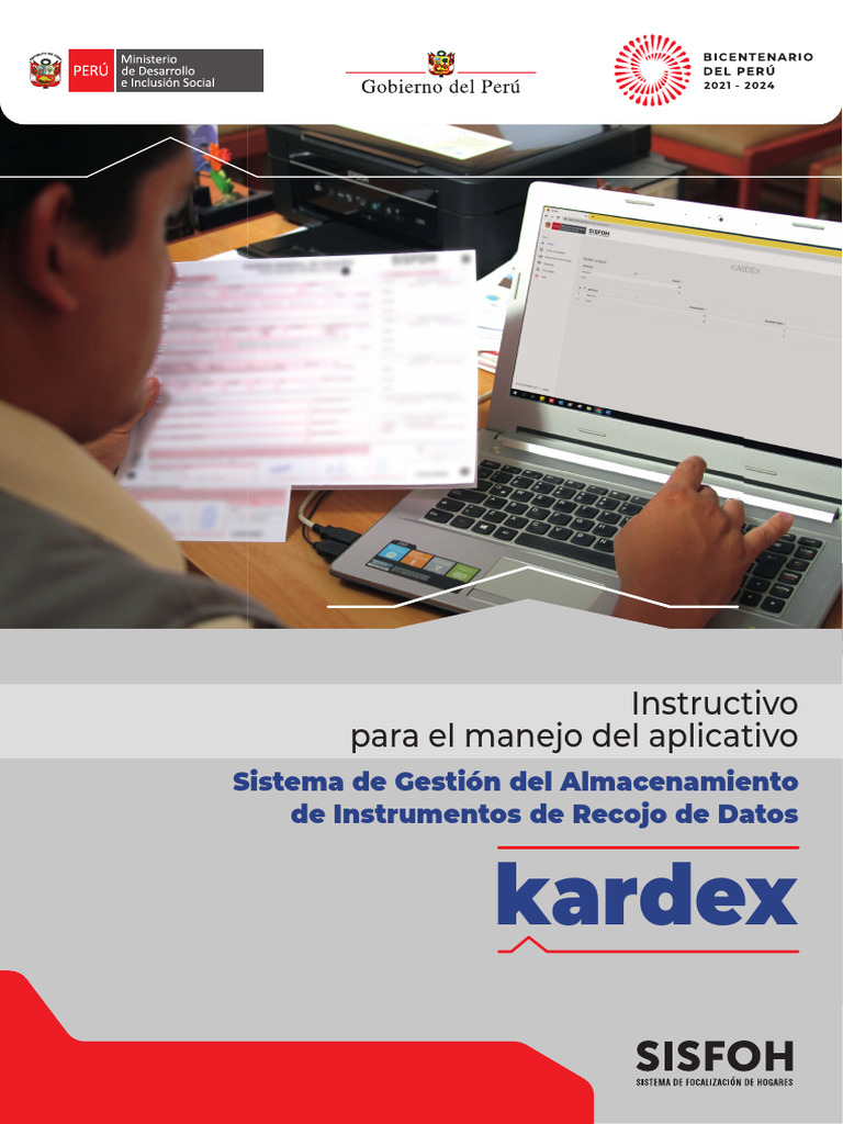 P7 8 Instructivo Kardex | PDF | Ventana (informática) | Informática