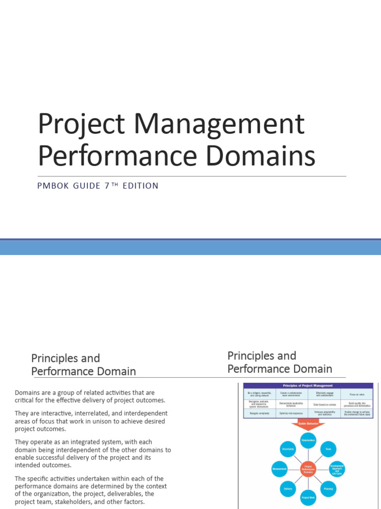 PM Domains | Download Free PDF | Performance Indicator | Leadership