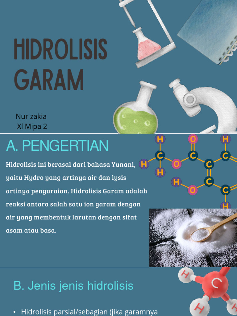 Hidrolisis | PDF