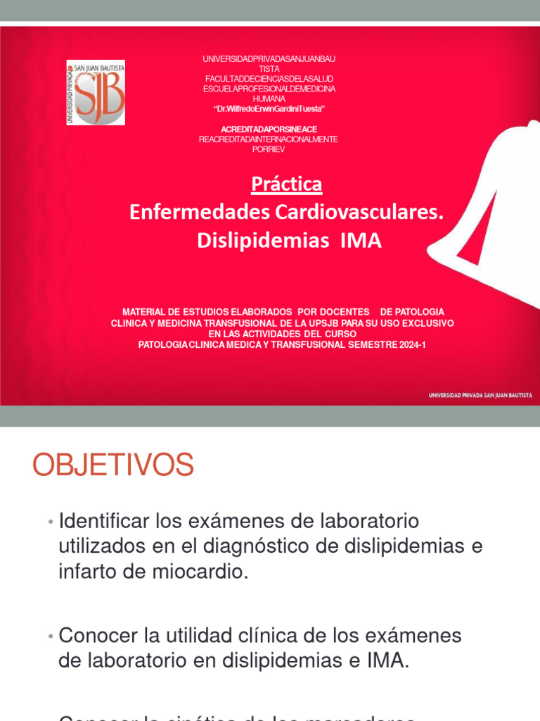 06 - PC - Practica Marcadores Cardiacos | PDF | Lipoproteína | Lipoproteína de alta densidad