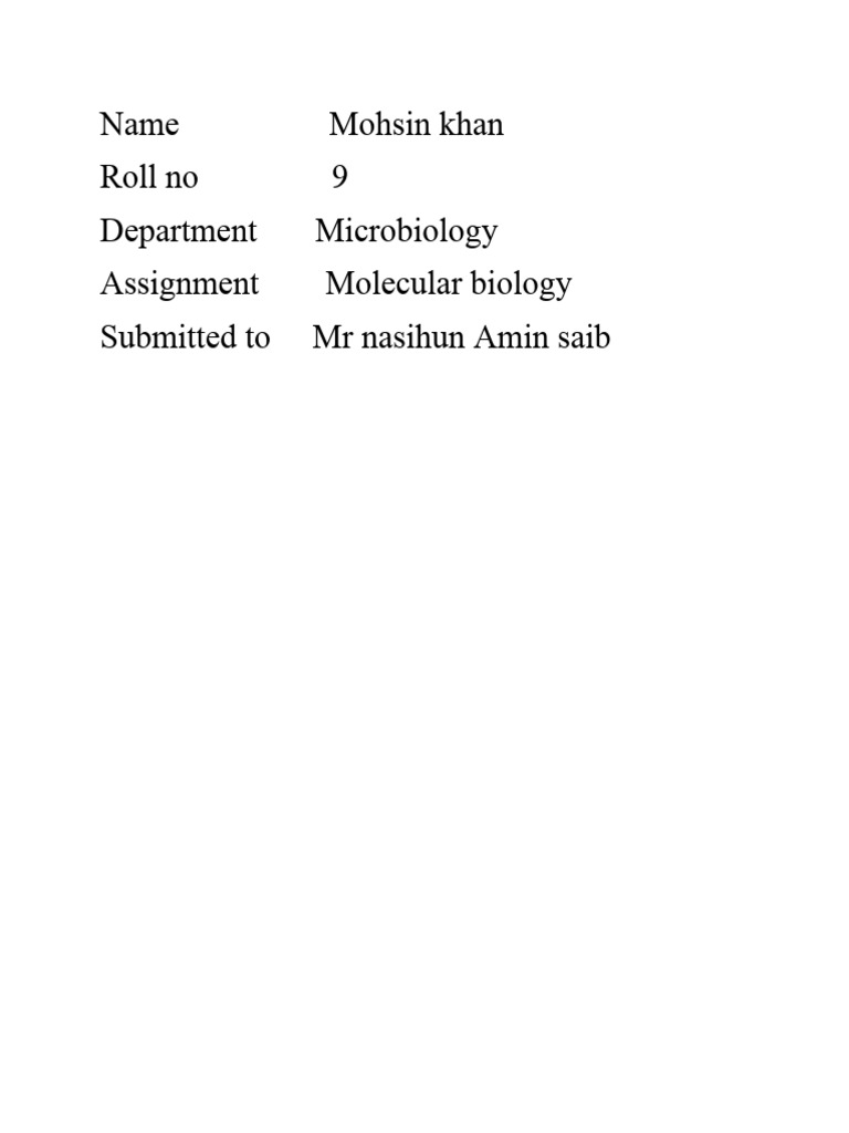 Dynamics of Bacterial Translation Initiation | PDF | Translation ...