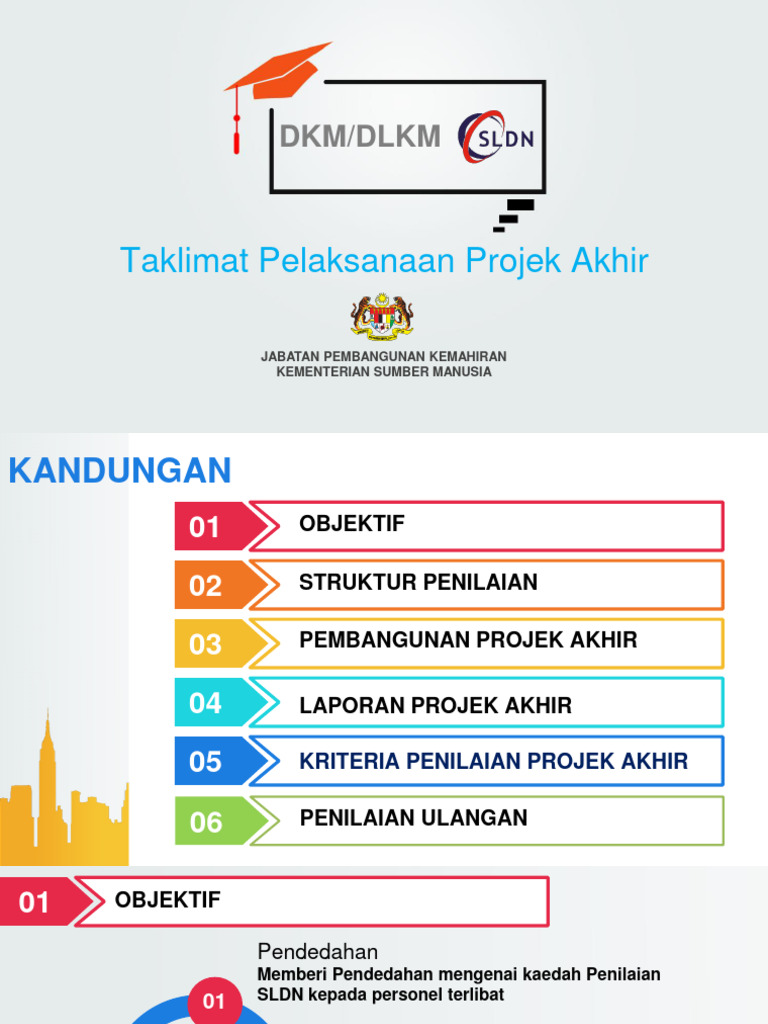 Slide Taklimat Pelaksanaan Projek Akhir | PDF