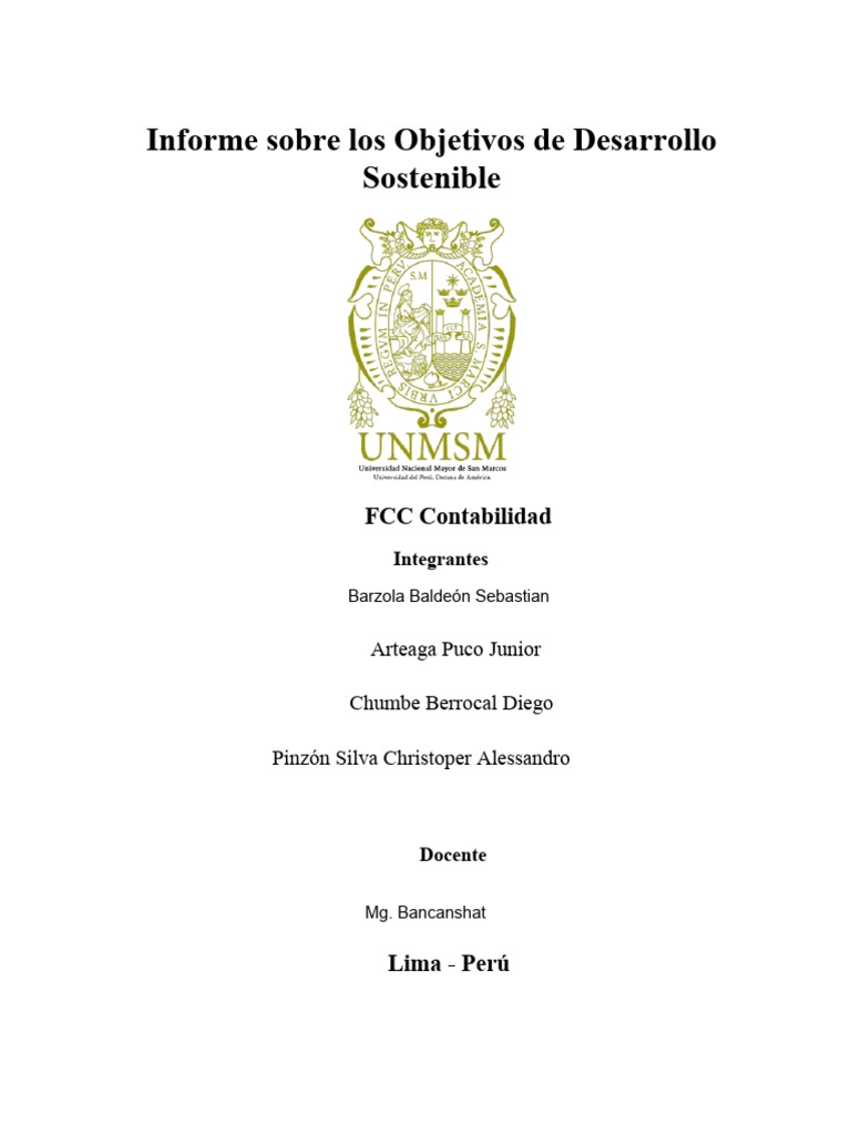 Ods 2, 17 | PDF | Sustentabilidad | Economias