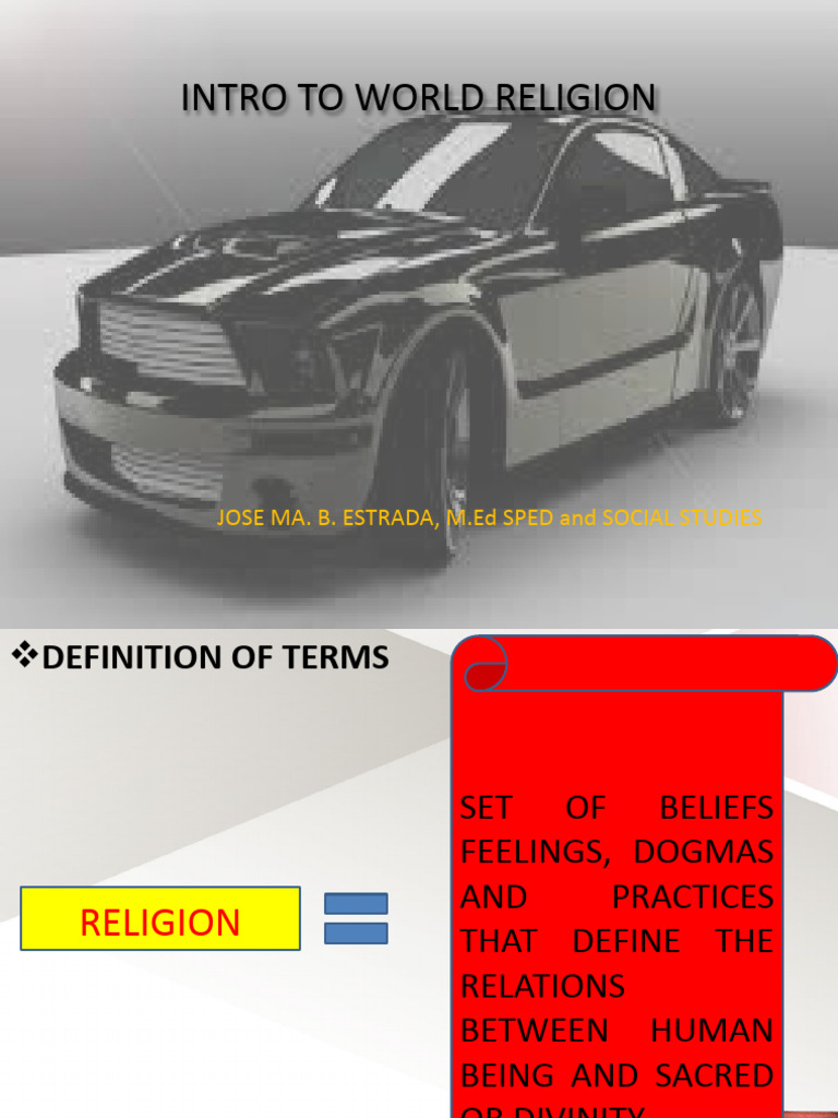 Overview of World Religions and Beliefs | PDF | Vedas | Jesus