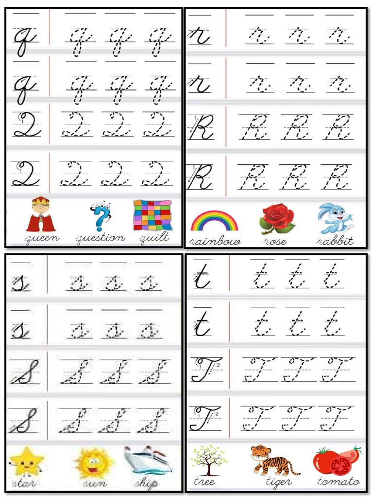 Cursive 4 | PDF
