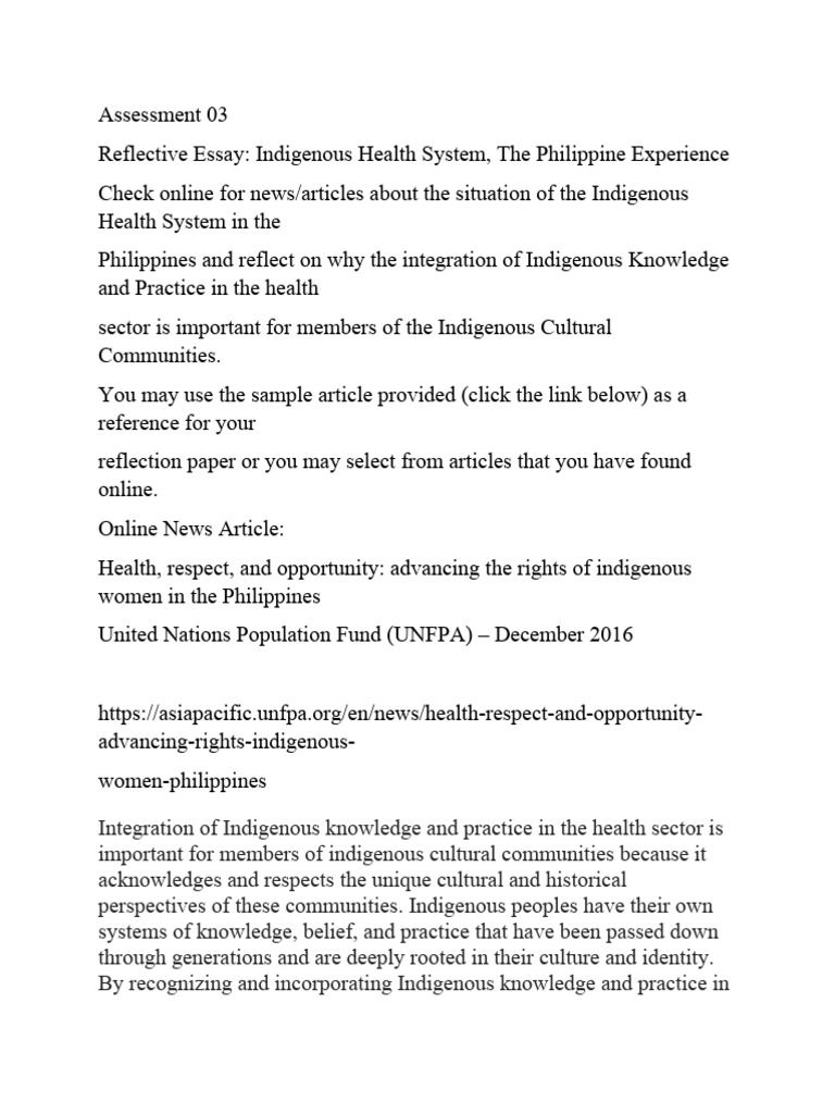 Indigenous People health system | PDF | Indigenous Peoples | Health Care