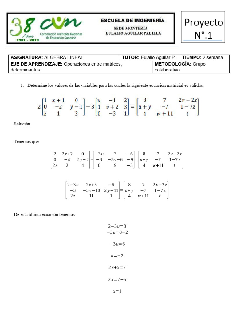 Cun Taller 2 | PDF | Matriz (Matemáticas) | Física Matemática