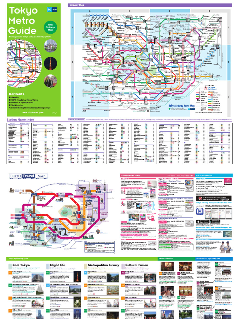 2du - Tokyo Metro Guide | PDF