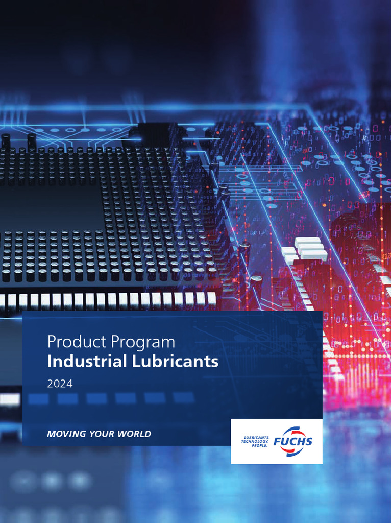 FUCHS Product Program Industrial Lubricants | PDF | Lubricant | Motor Oil