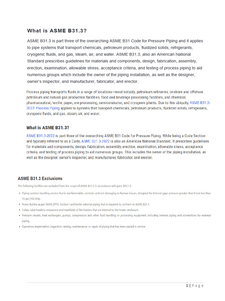 ASME B31.3 Updates | PDF | Welding | Construction