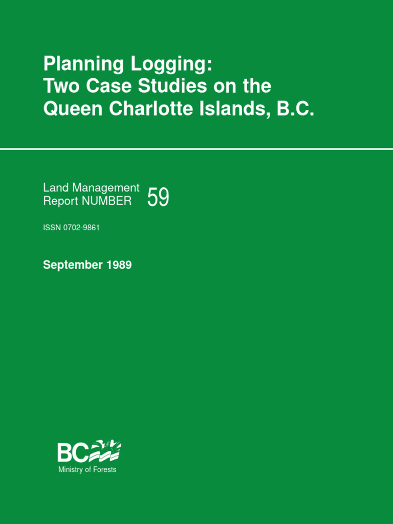 Planning of Logging | PDF | Logging | Topography
