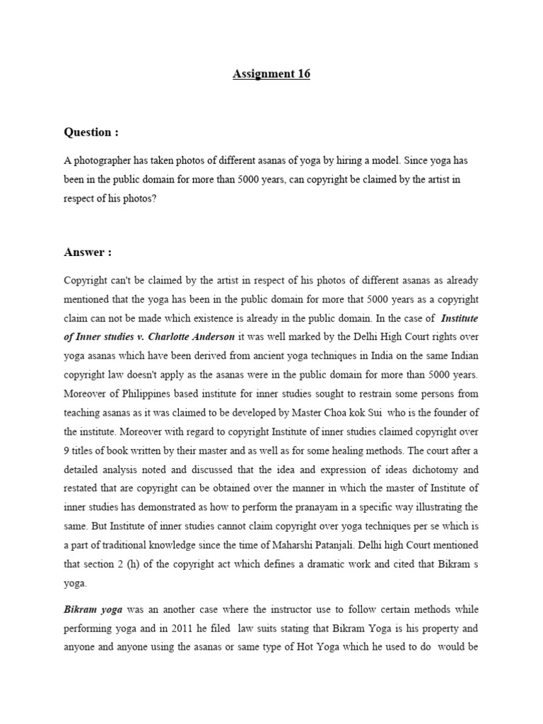 Internship Assignments 16 - 25 | PDF | Trademark | Copyright