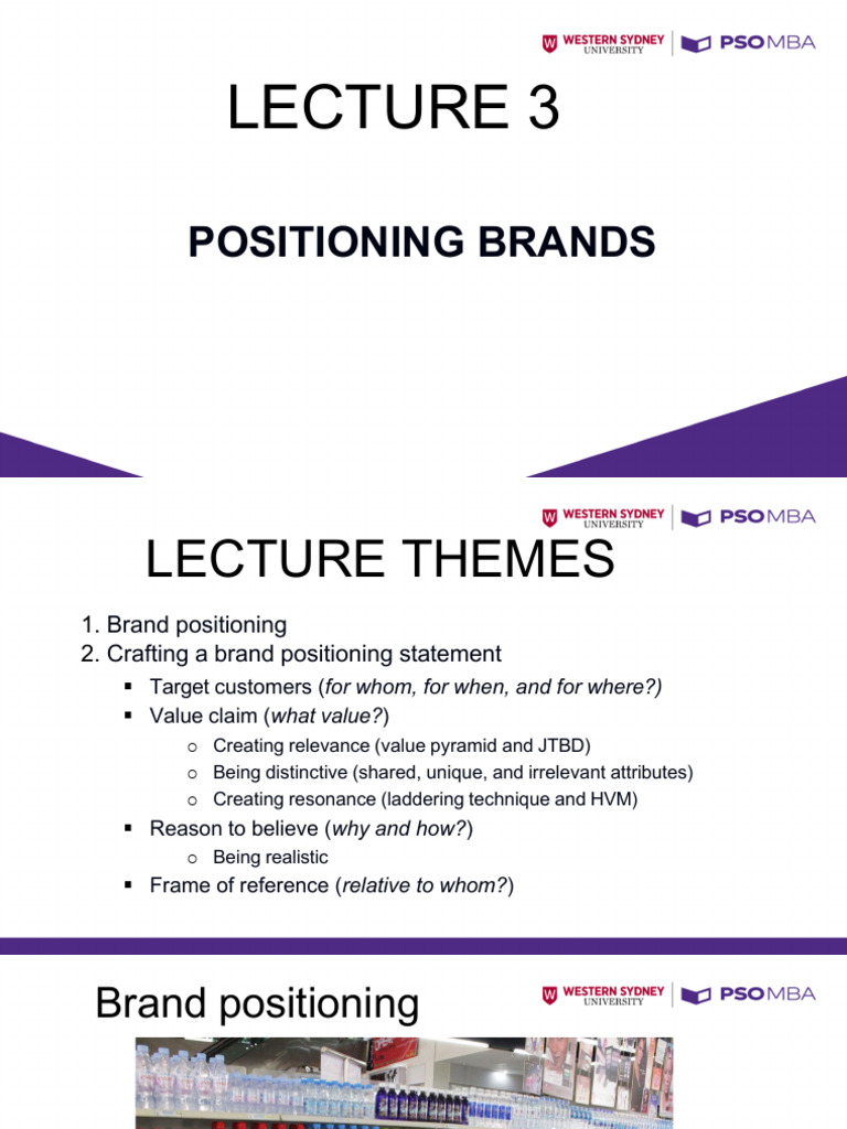 Lecture-3-Positioning-brands-as-meaning-creation-process_NL | PDF | Brand | Desserts
