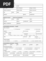 Modelo Ficha Nacional Registro Hospedes FNRH | PDF