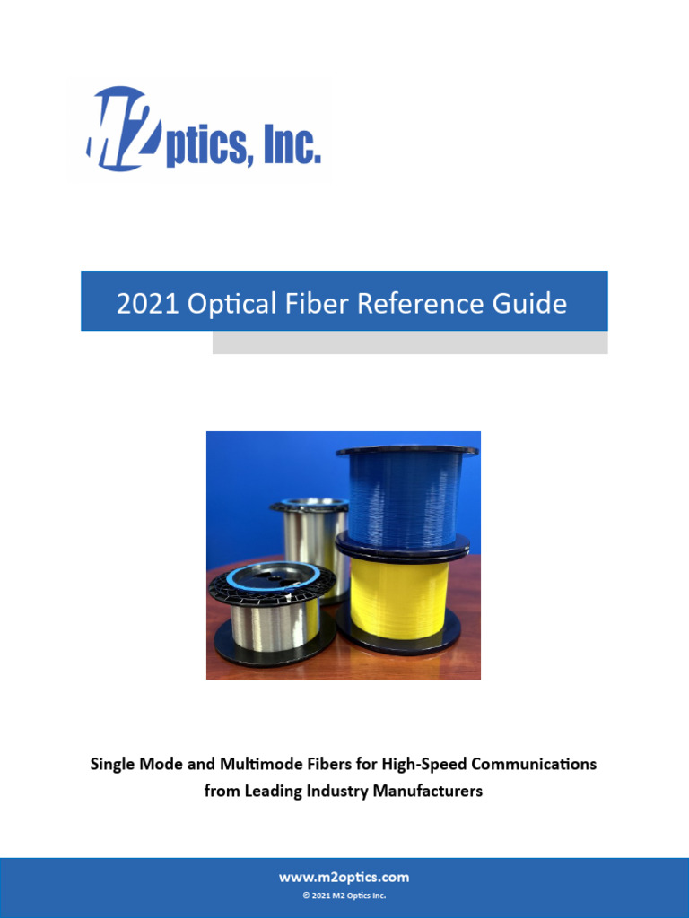 2021 Optical Fiber Guide - M2 Optics | Download Free PDF | Optical ...