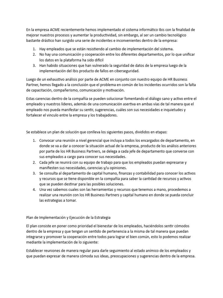 Proyecto RH | PDF | Business | Economias