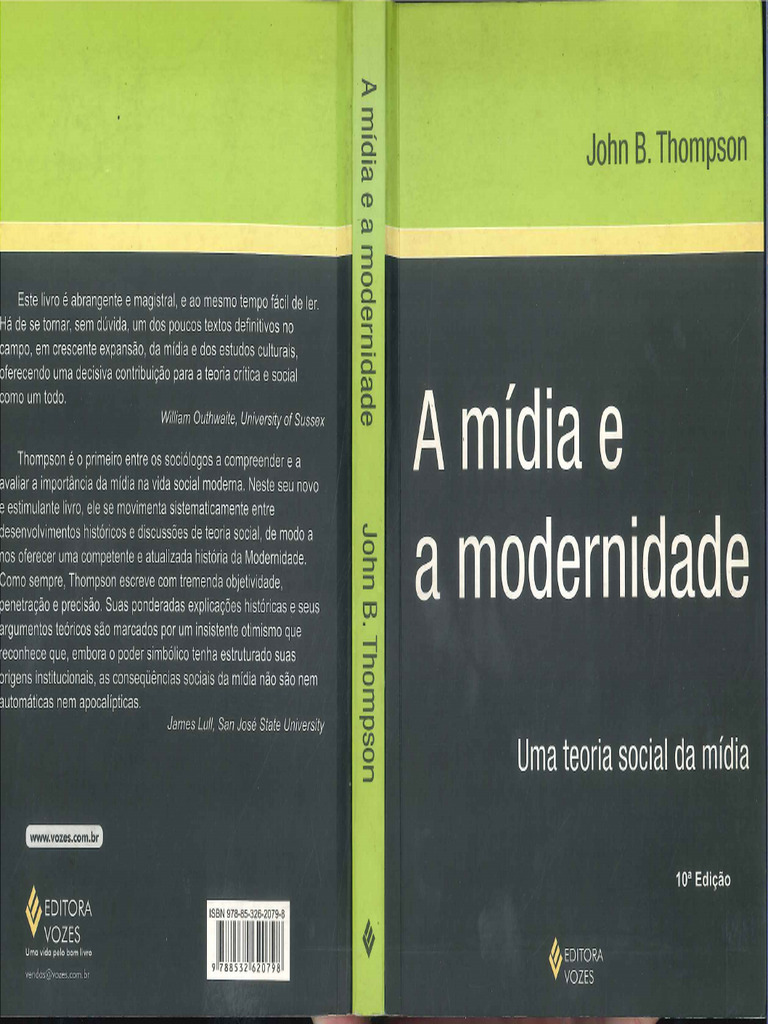 A Midia e Modernidade - John Thompson | PDF