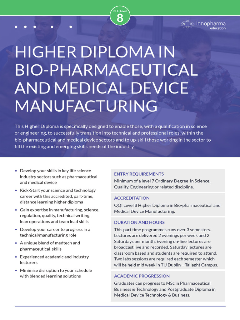 Biopharmaceutical and Medical Device Manufacturing - Oct 2023 | PDF ...