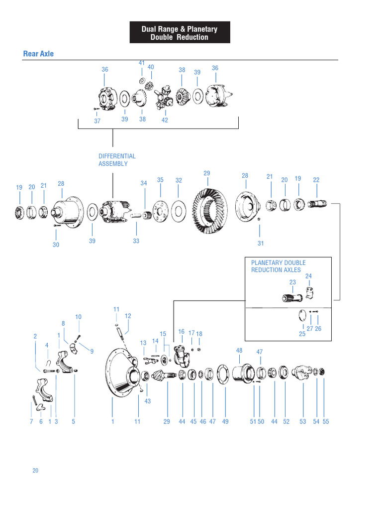 Diferencial RT461 para Cat RM-250C | PDF | Axle | Gear