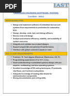 ELV ENGINEER Job Description | PDF