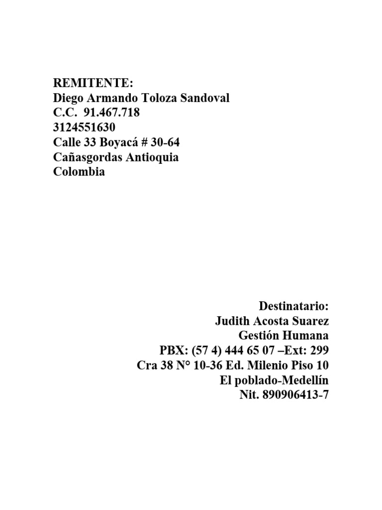 Rotulo de Envios | PDF