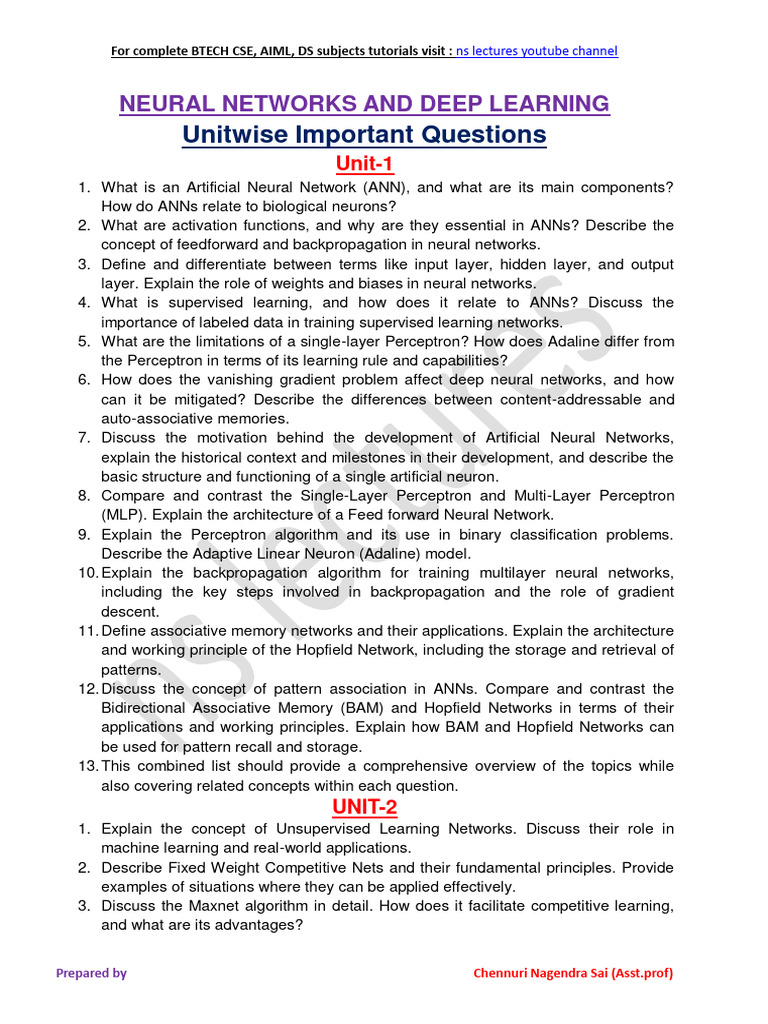 NEURAL NETWORKS and Deep Learning: Going Deep About Neural Network | PDF | Deep Learning ...