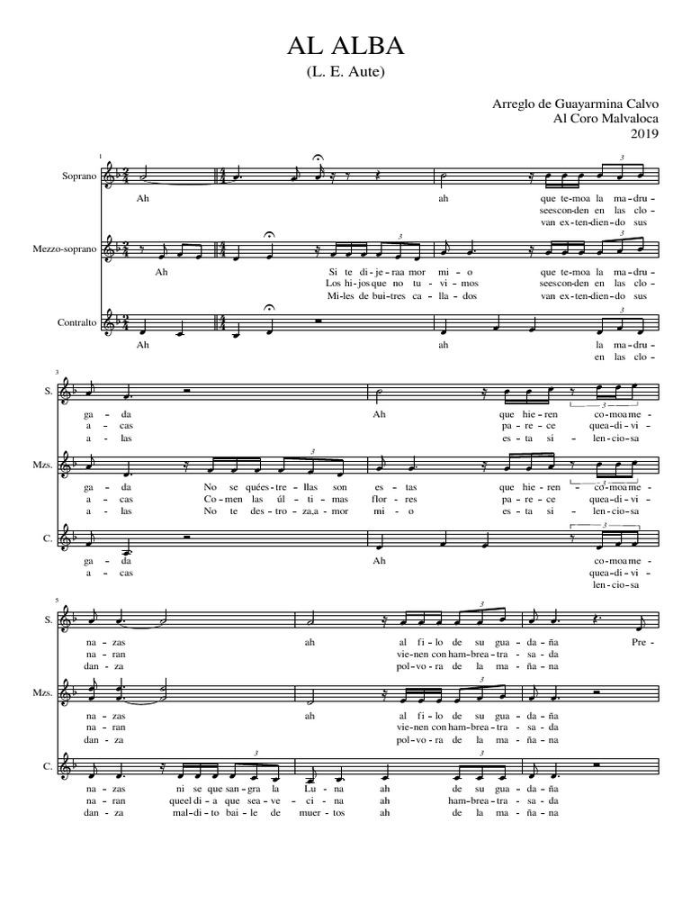 AL ALBA Corregida | PDF