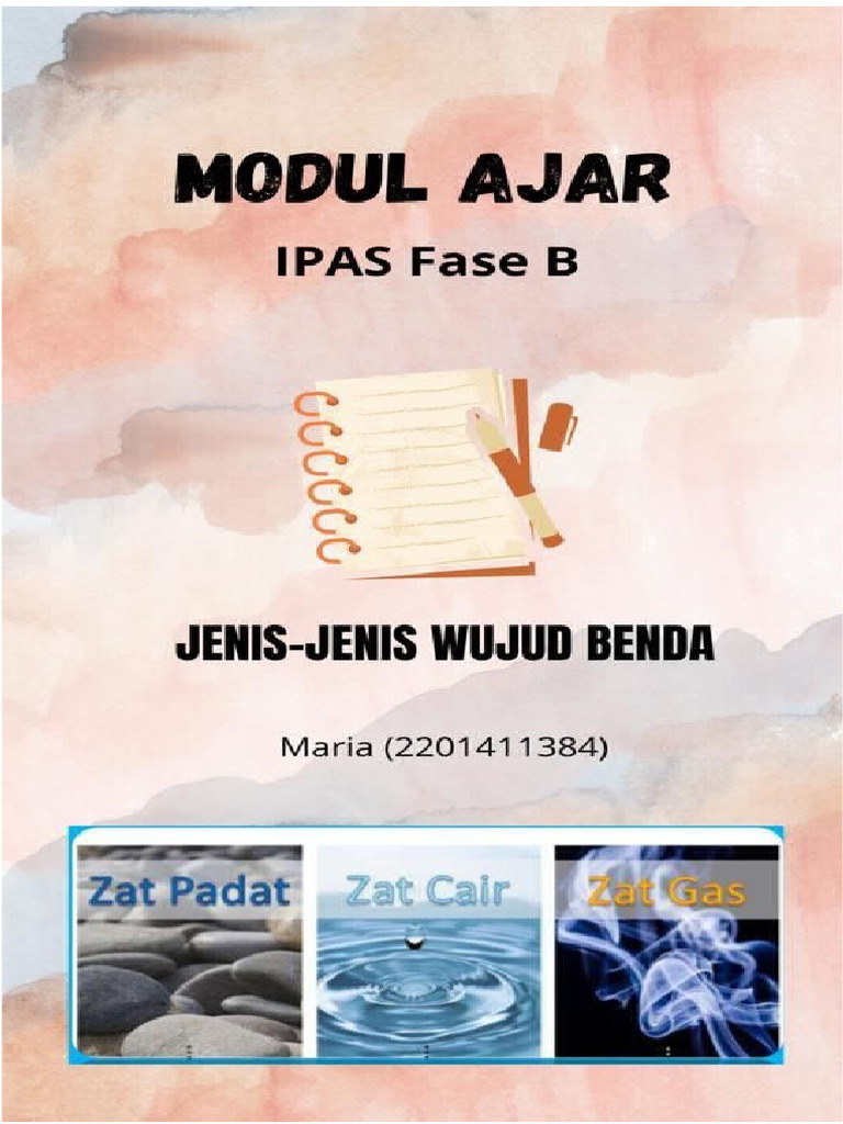 Modul Ajar Ipas Maria | PDF