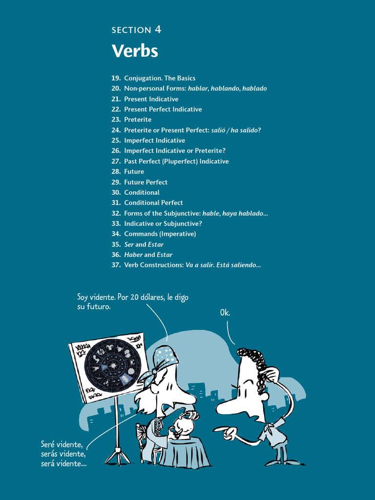 Spanish Verb Conjugation Basics | PDF | Grammatical Conjugation ...