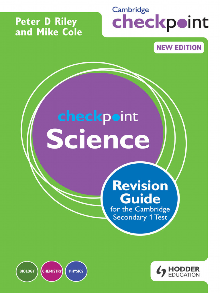 Cambridge Checkpoint Science Revision Guide | PDF | Blood | Photosynthesis